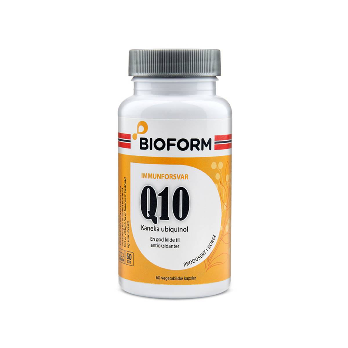 Q10 Selen Kaneka ubiquinol, 60 Kapsler - Bioform AS